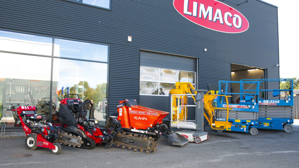 Om Limaco - Utleie-, salgs-, og verkstedstjenester | Limaco